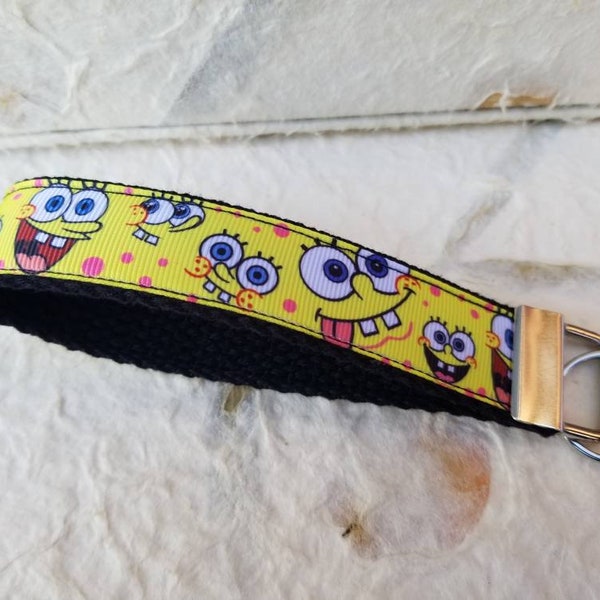 Spongebob Keychain - Etsy