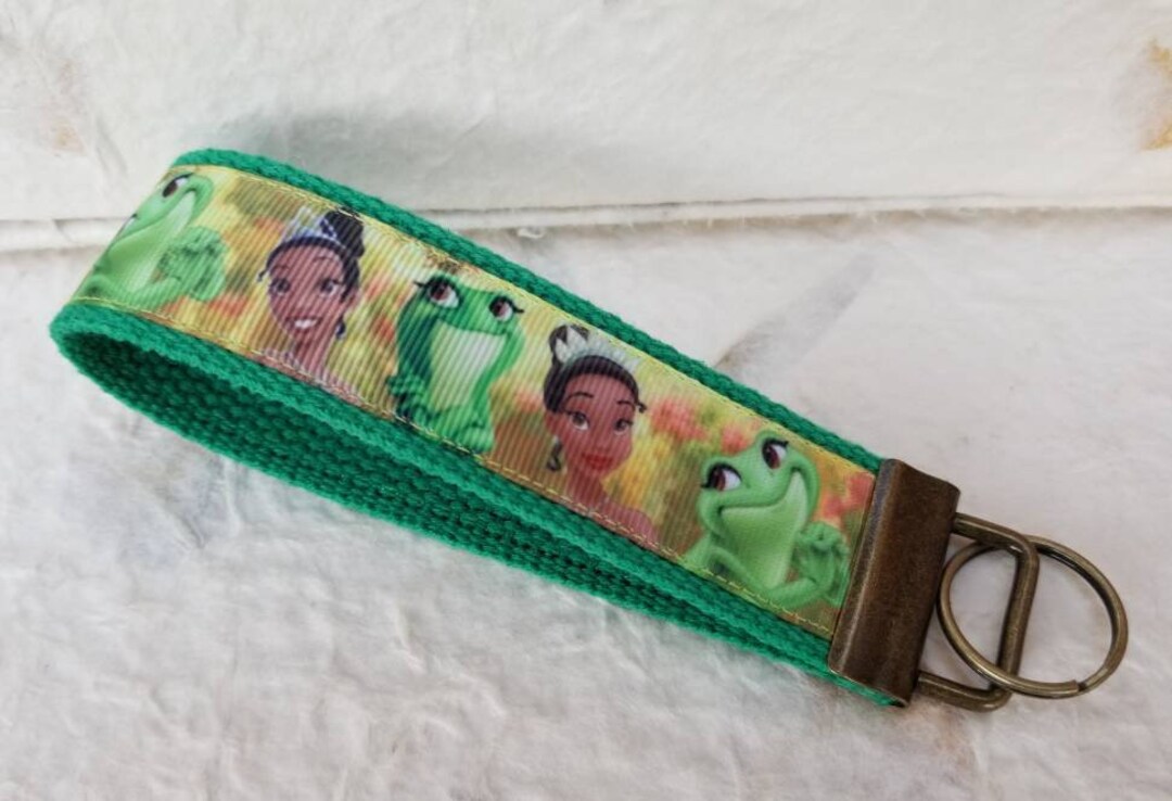 Princess and the Frog, Key Fob, Keychain, Wristlet - Etsy