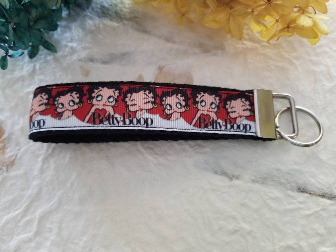 Betty Boop Key Fob, Keychain, Wristlet - Etsy