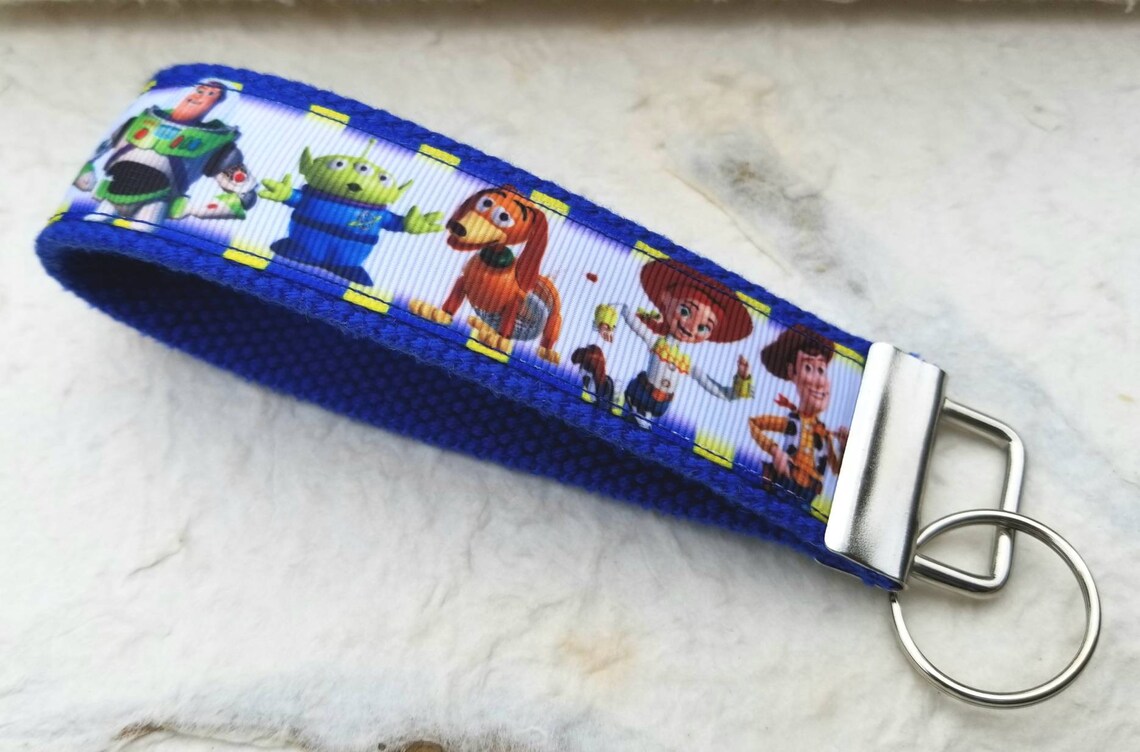 Toy Story Key Fob, Keychain, Wristlet - Etsy