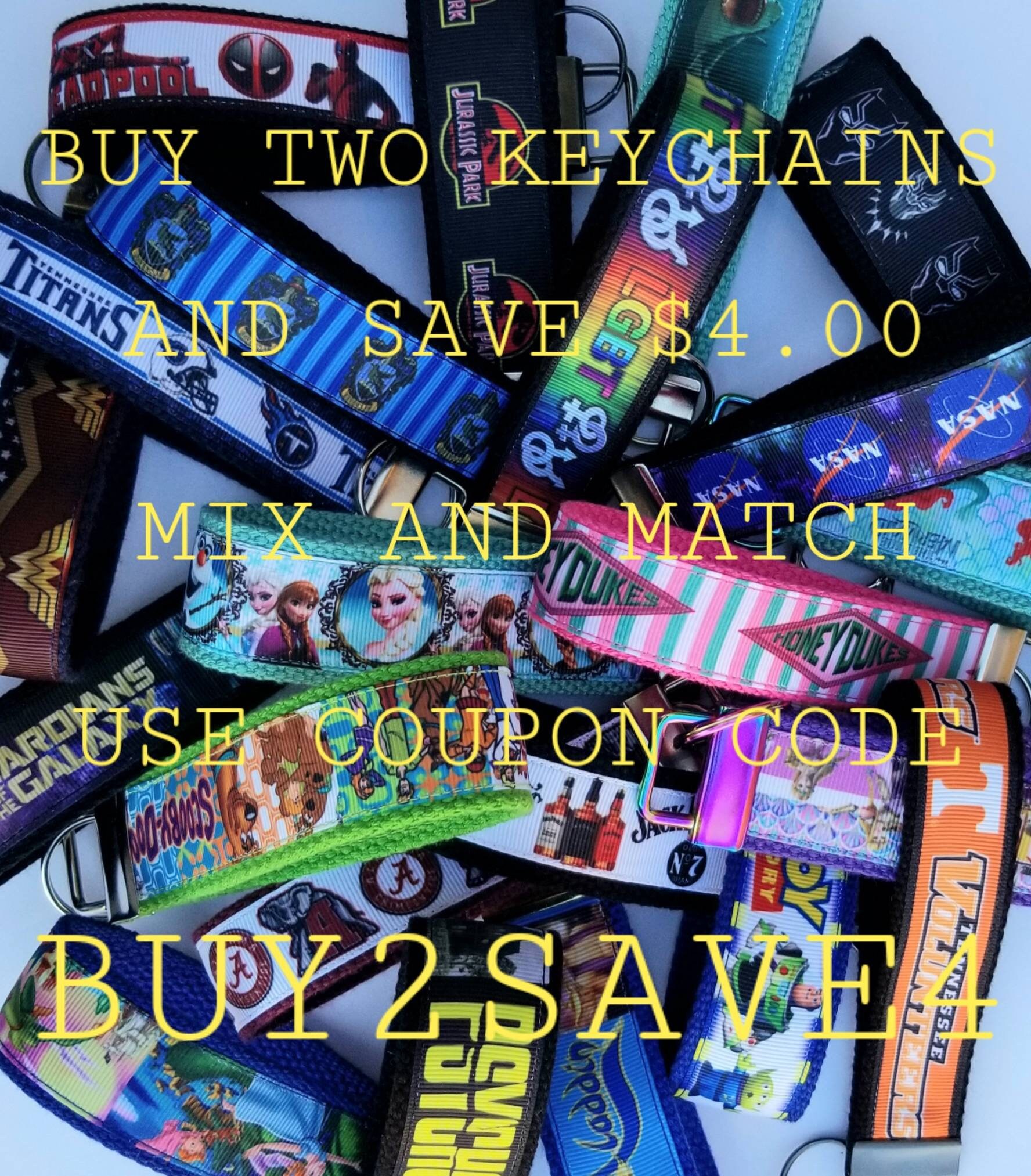 Ghostbusters Key Fob, Keychain, Wristlet - Etsy