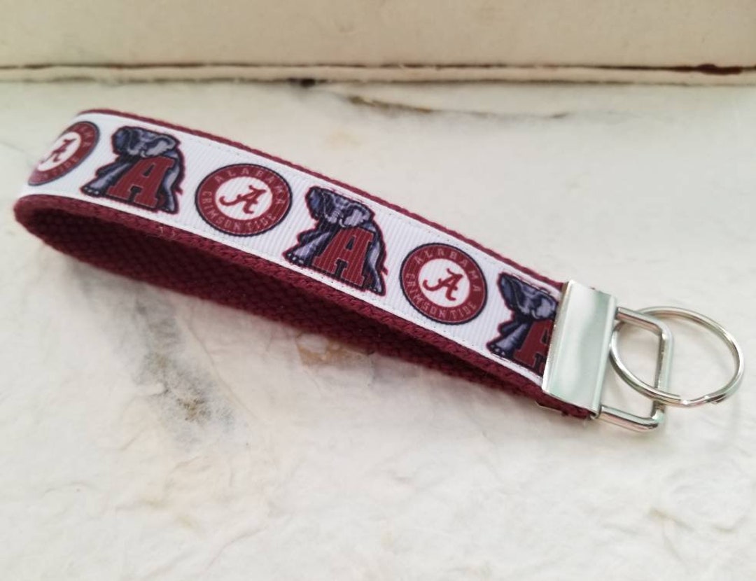 Alabama Crimson Tide Key Fob, Keychain, Wristlet - Etsy