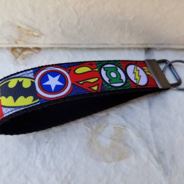 Super Hero Keychain - Etsy