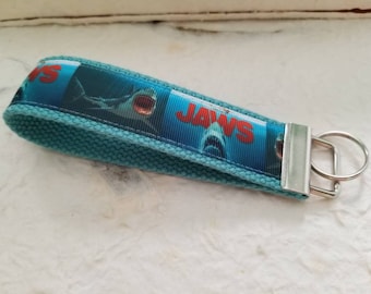 Floaty JAWS Inspired quint's Shark Fishing KEYCHAIN, Key Fob - Etsy