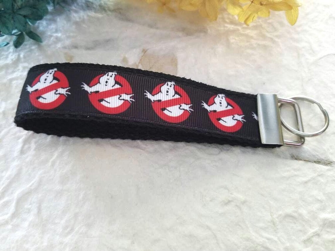 Ghostbusters Key Fob, Keychain, Wristlet - Etsy