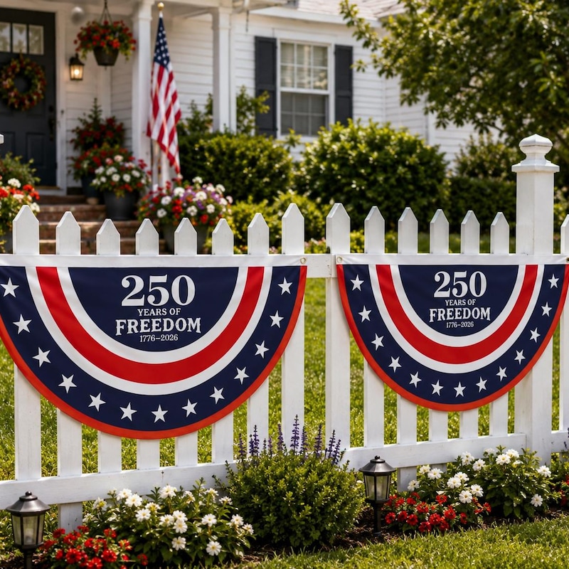 4th of July Bunting - Etsy