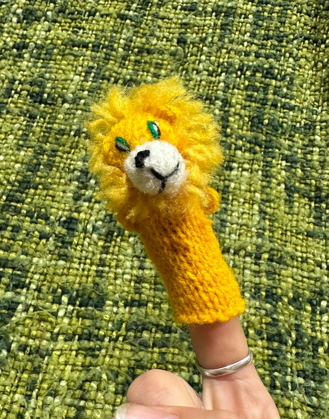 LION Finger Puppet - Etsy