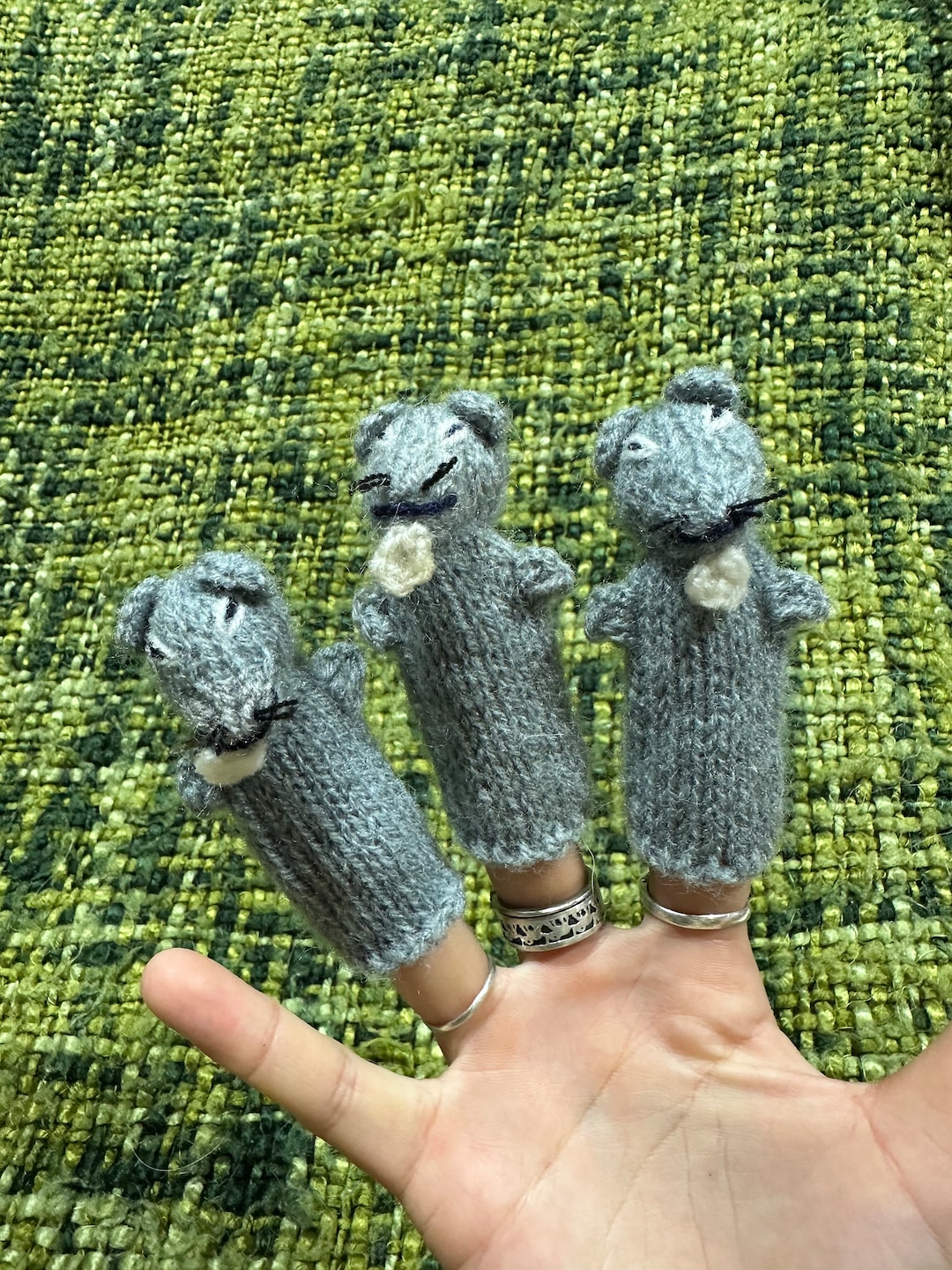 Rat Finger Puppets - Etsy