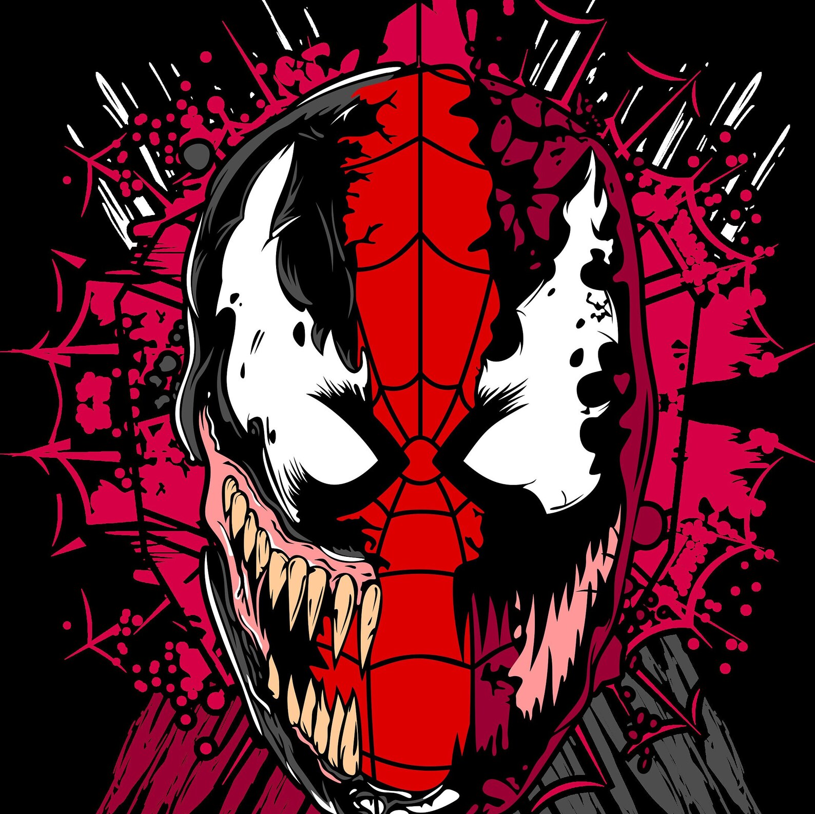 5 Spiderman, Venom, Carnage and Variants Vectors, High Resolution PDF ...