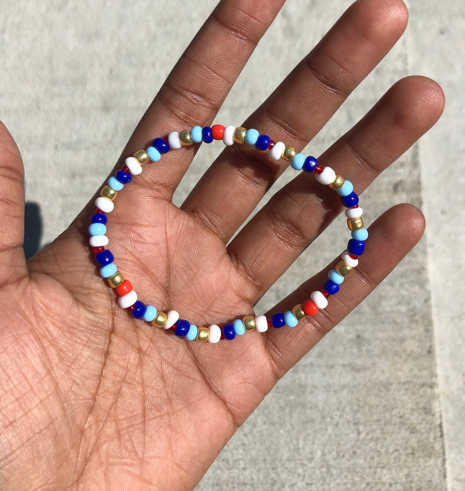 ASTROWORLD Travis Scott -- Elastic Beaded Bracelet - Etsy