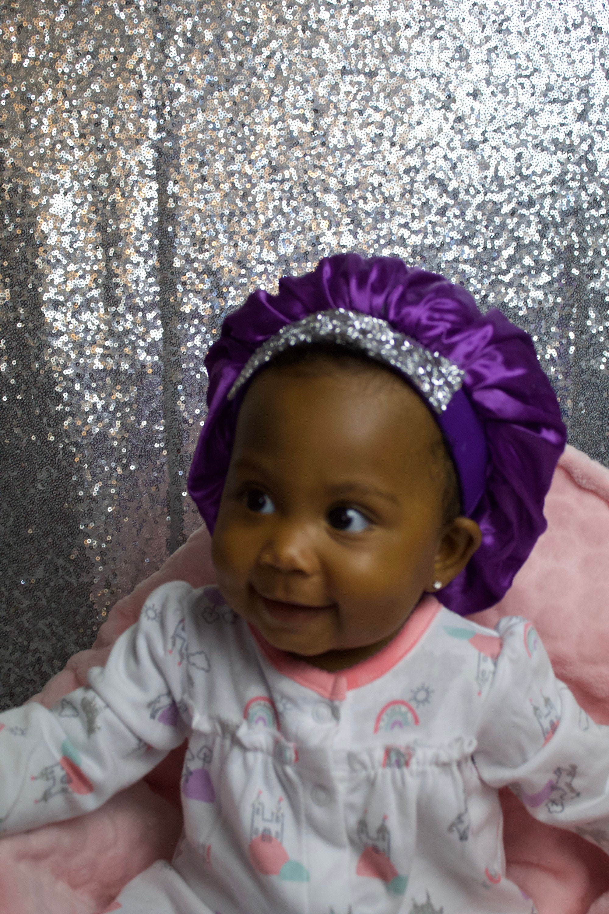 Babies/kids Bling Bonnets,baby Bonnets,bling,baby Sleepwear - Etsy