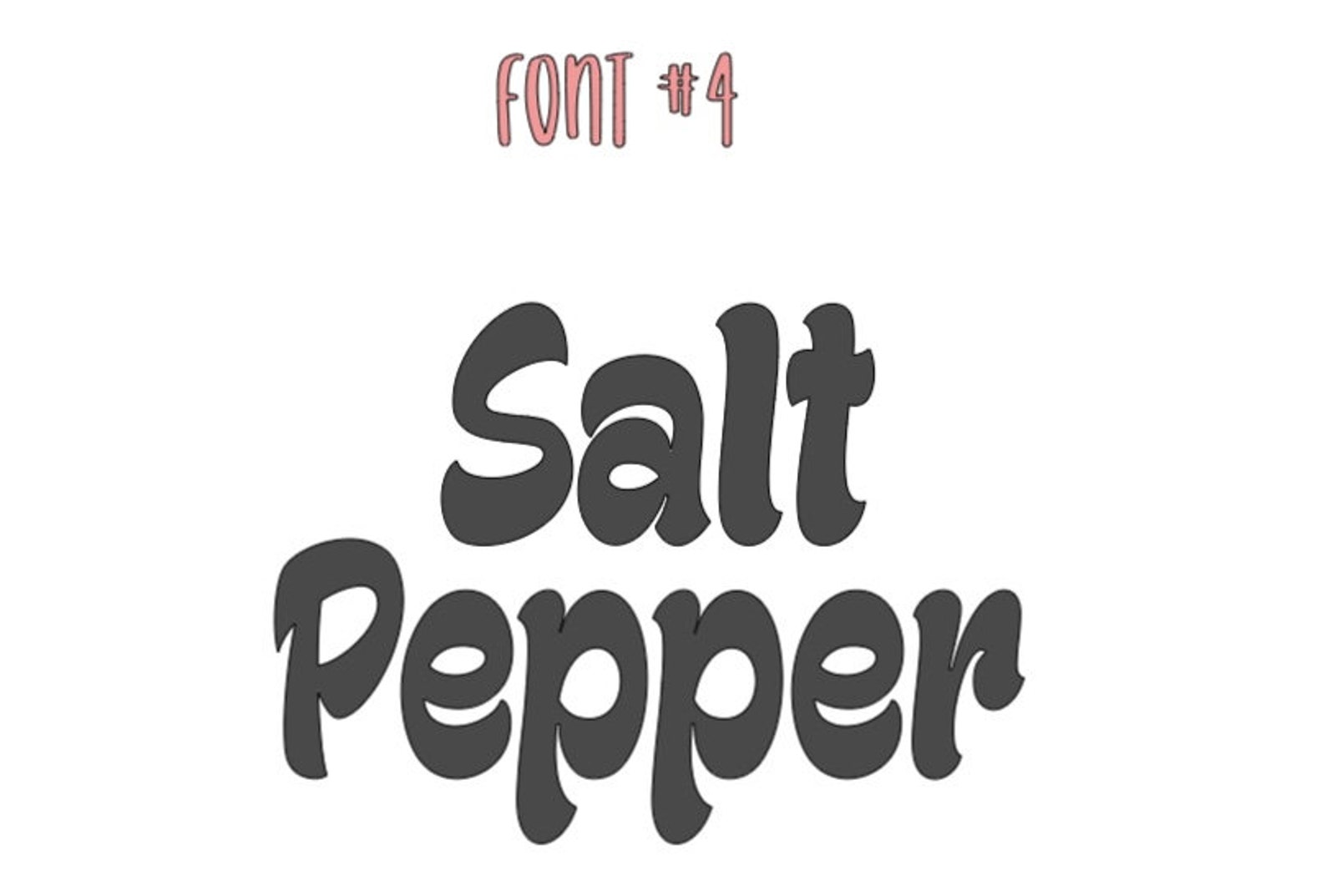 Salt & Pepper Labels | DECAL ONLY - Etsy