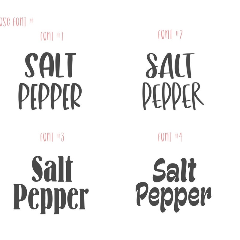 Car Salt and Pepper - Etsy