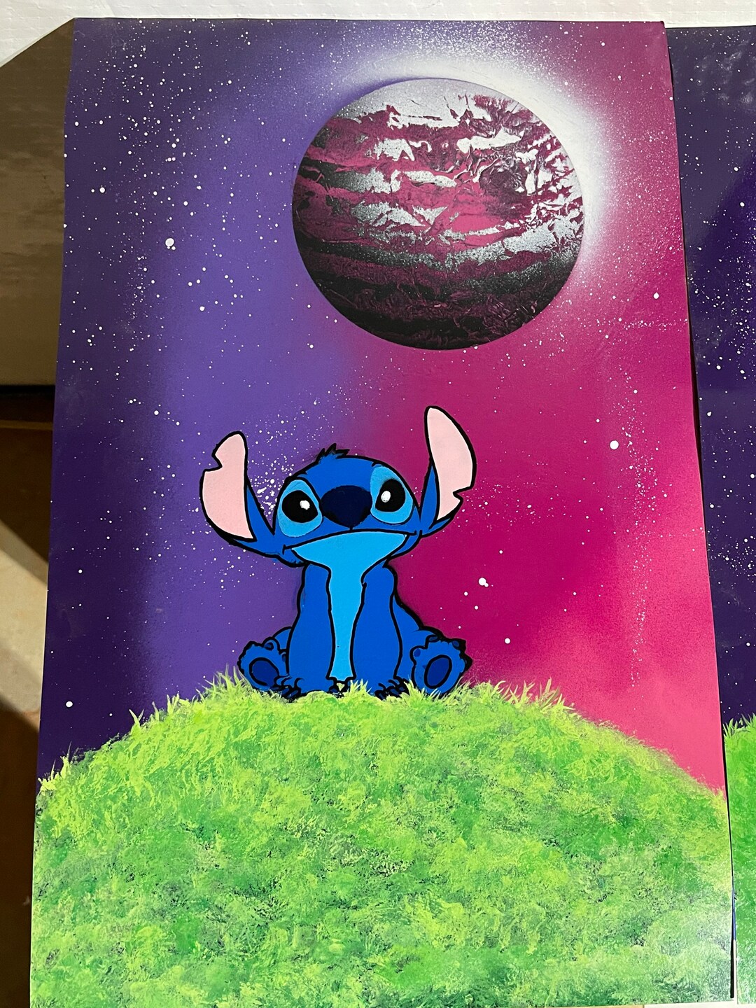 Detailed Full Moon Stitch - Etsy