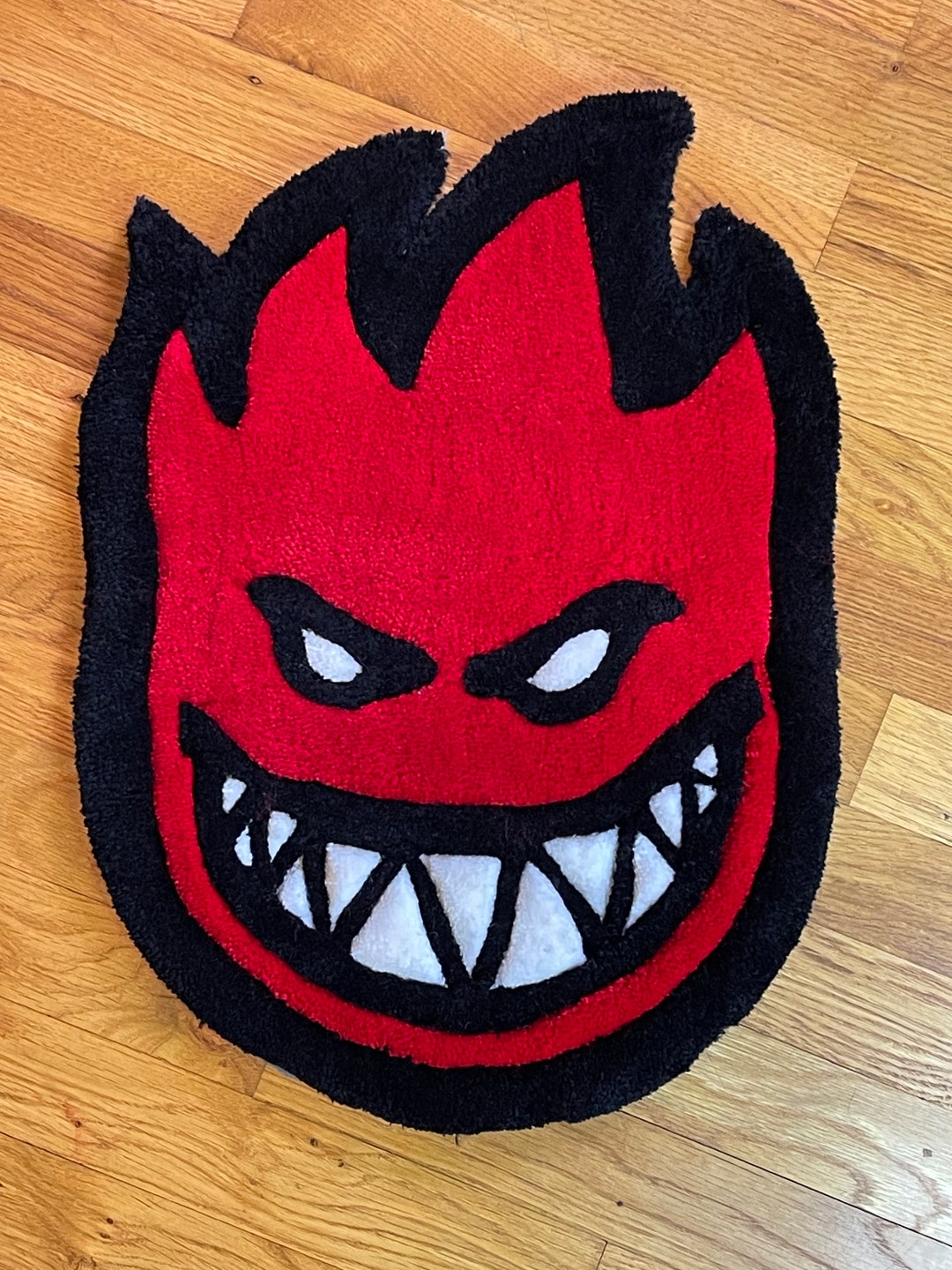 Red Spitfire Rug - Etsy