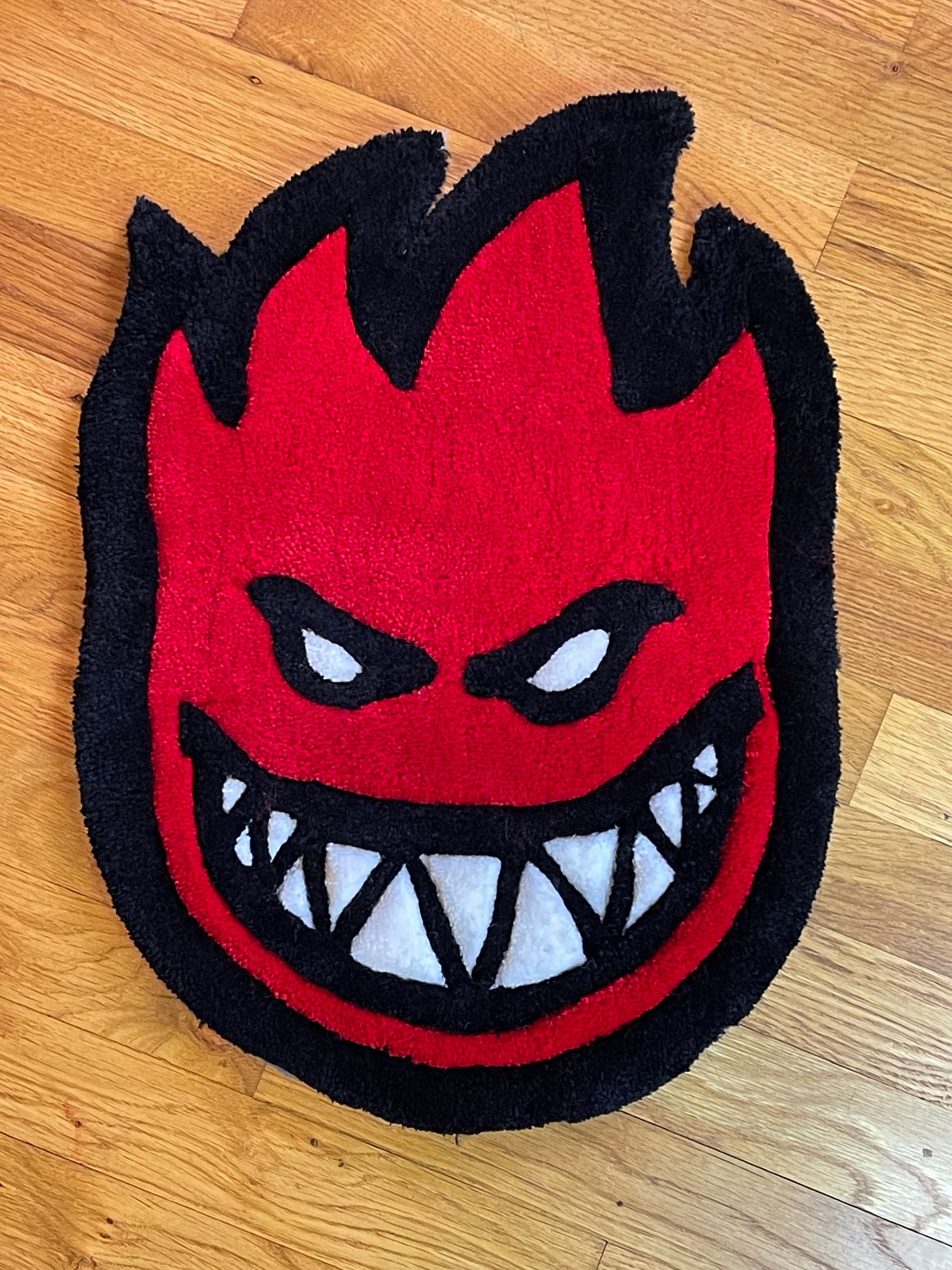 Red Spitfire Rug - Etsy