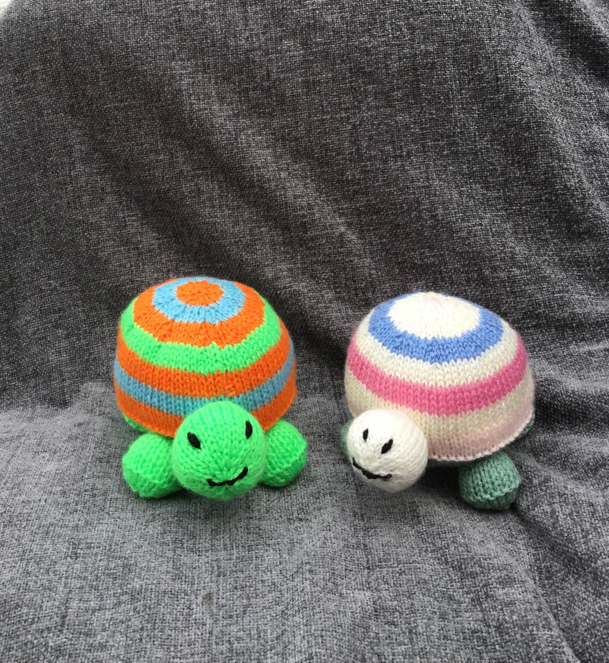 Hand Knitted Turtle Colour Choices Available - Etsy UK