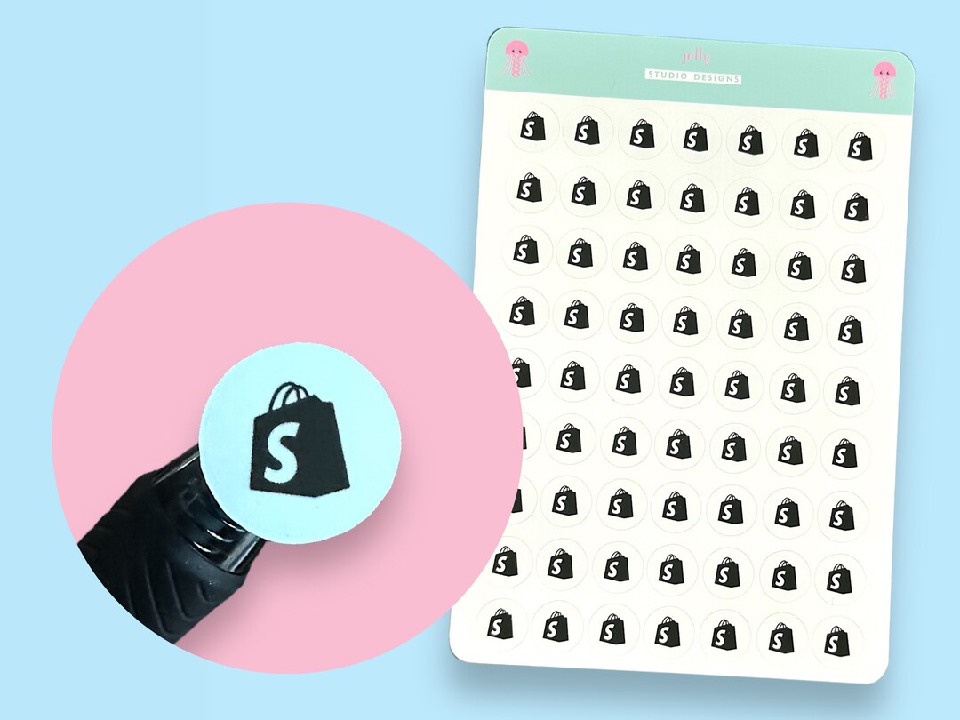 Shopify Planner Stickers, Small Business Planning Icons, 63 Stickers ...