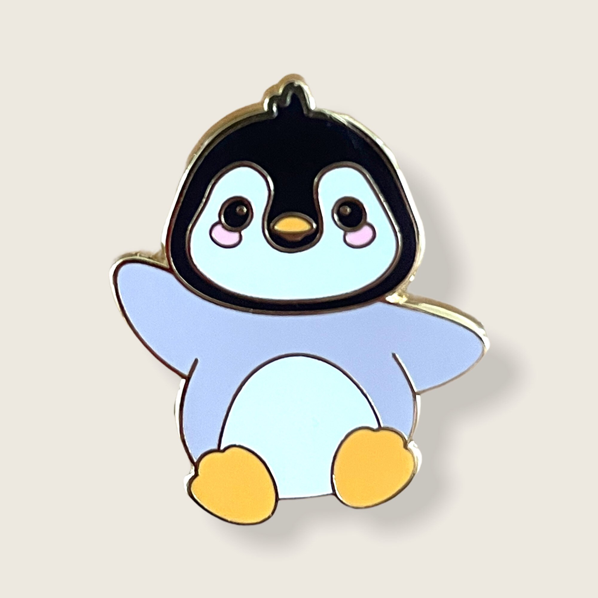Kawaii Penguin Hard Enamel Pin Cute Penguin Baby Penguin | Etsy