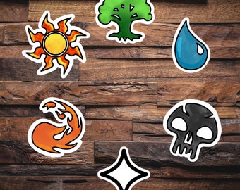 Deck Box Stickers | Etsy