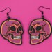 Handmade Original Pretty and Punk Wavy Skull Lightweight - Etsy