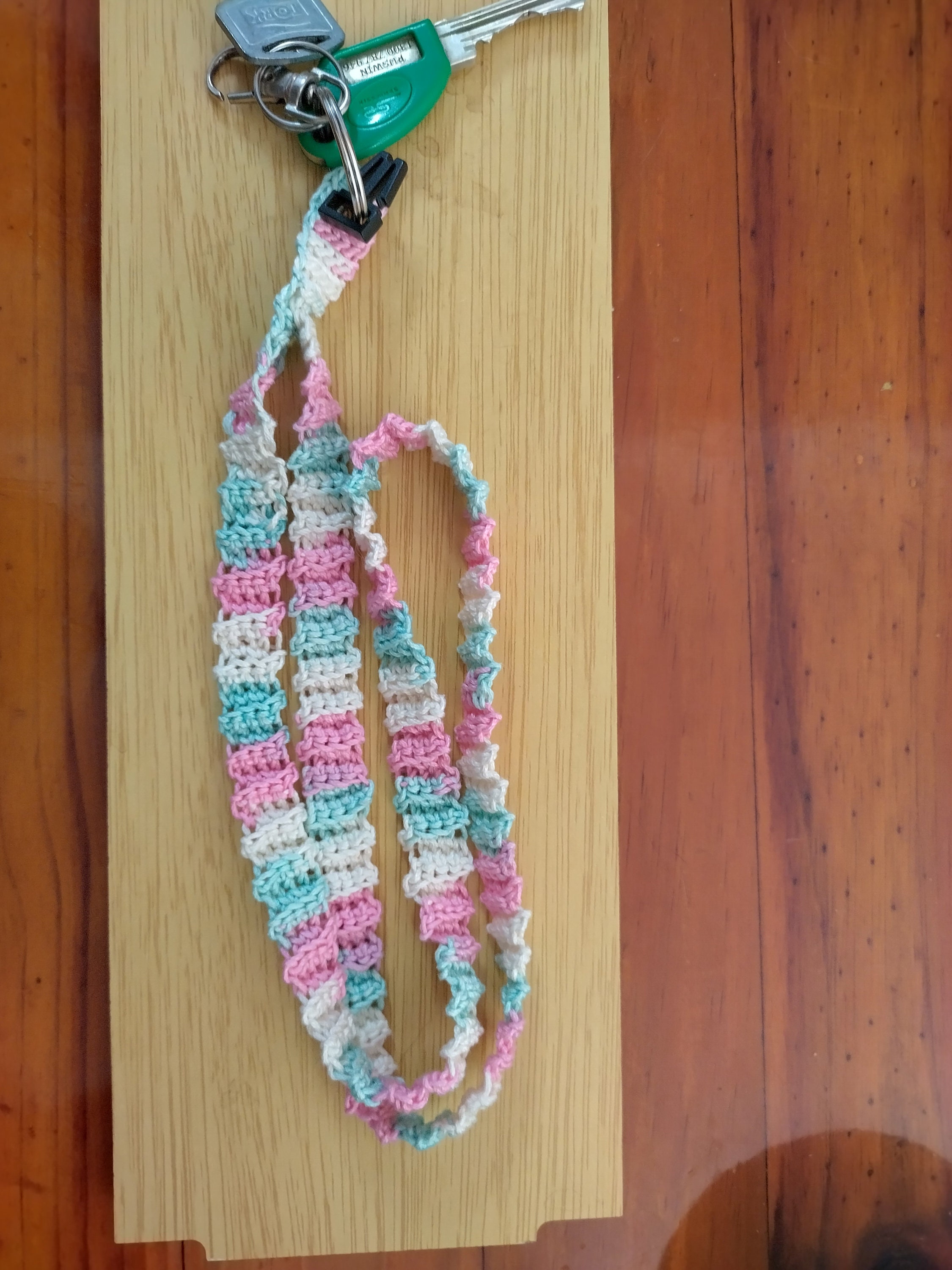 Crochet Lanyard PDF Pattern for DIY Lanyard - Etsy