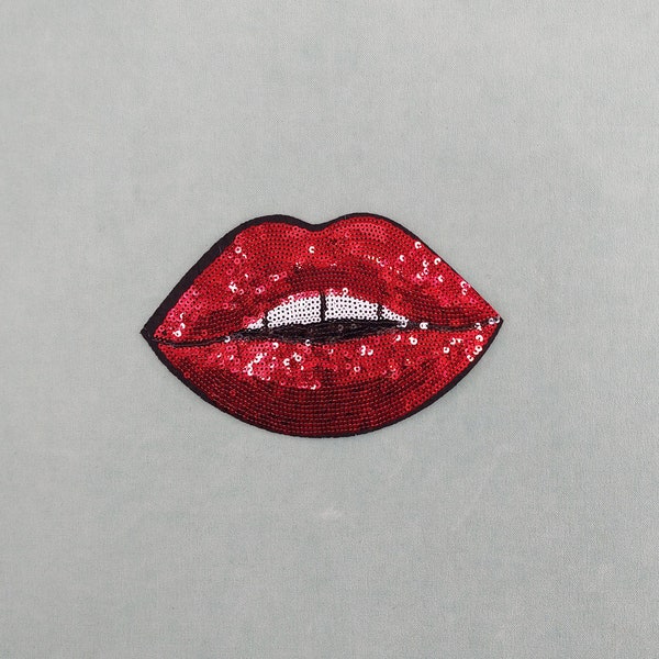 Lips Patch - Etsy