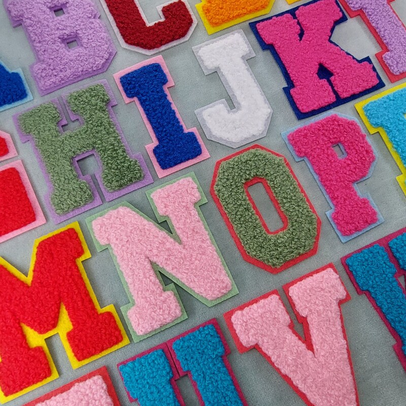 Letter Patches - Etsy