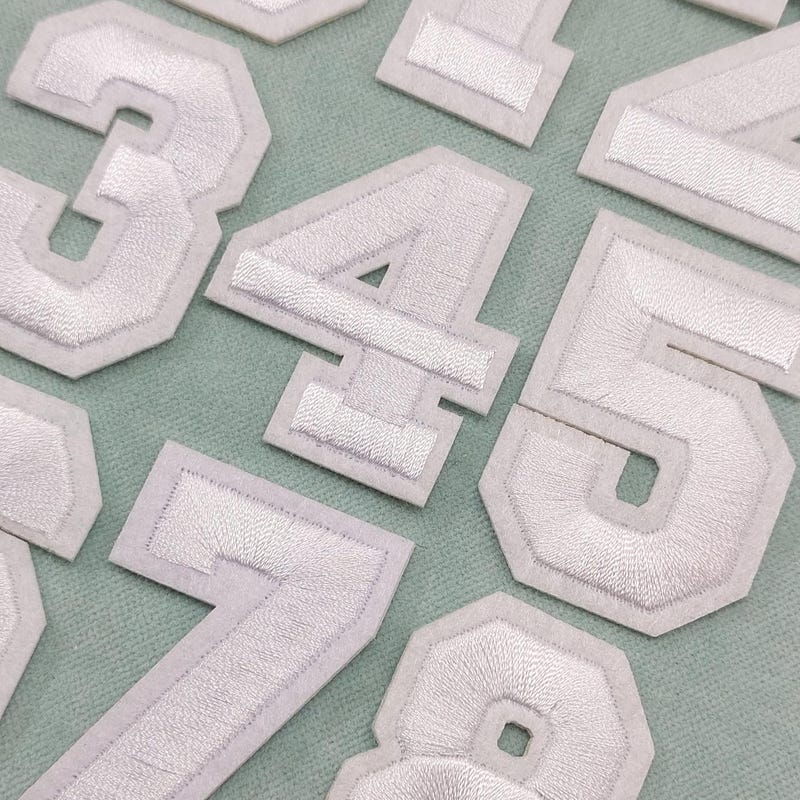 Custom Numbers Patch - Etsy