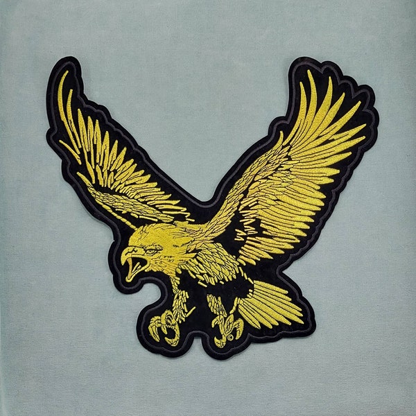 Large Embroidered Patch - Etsy