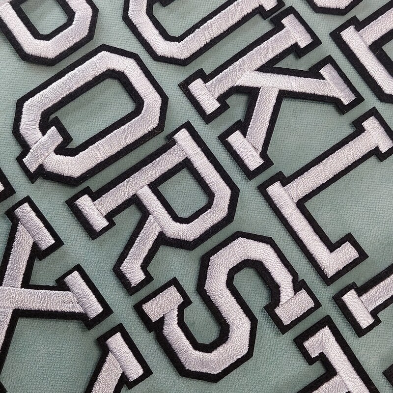 Letter Alphabet Patches - Etsy