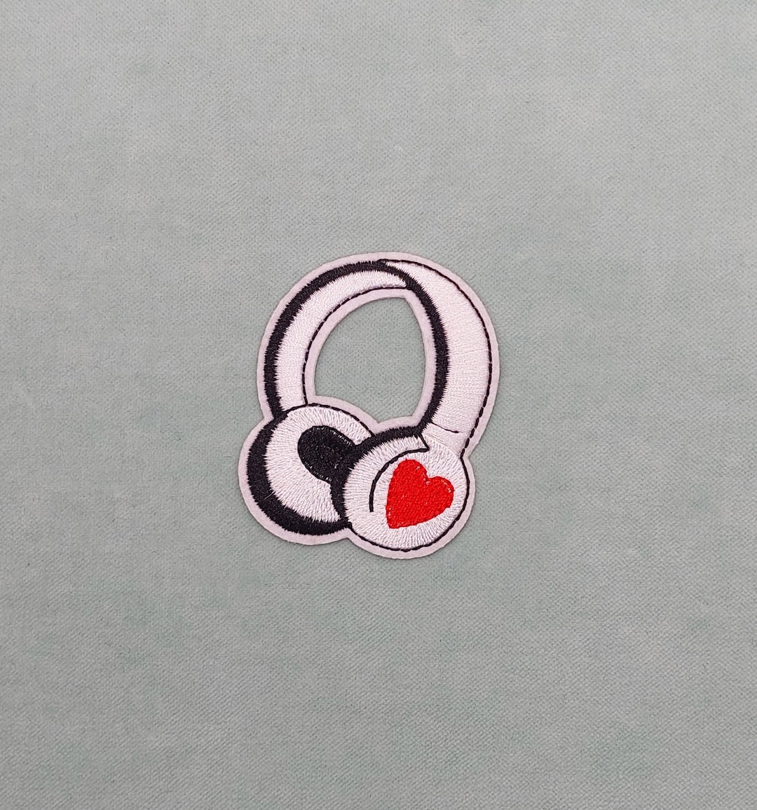 Iron-on Sound Headset Patch, Embroidered Badge on Iron - Etsy