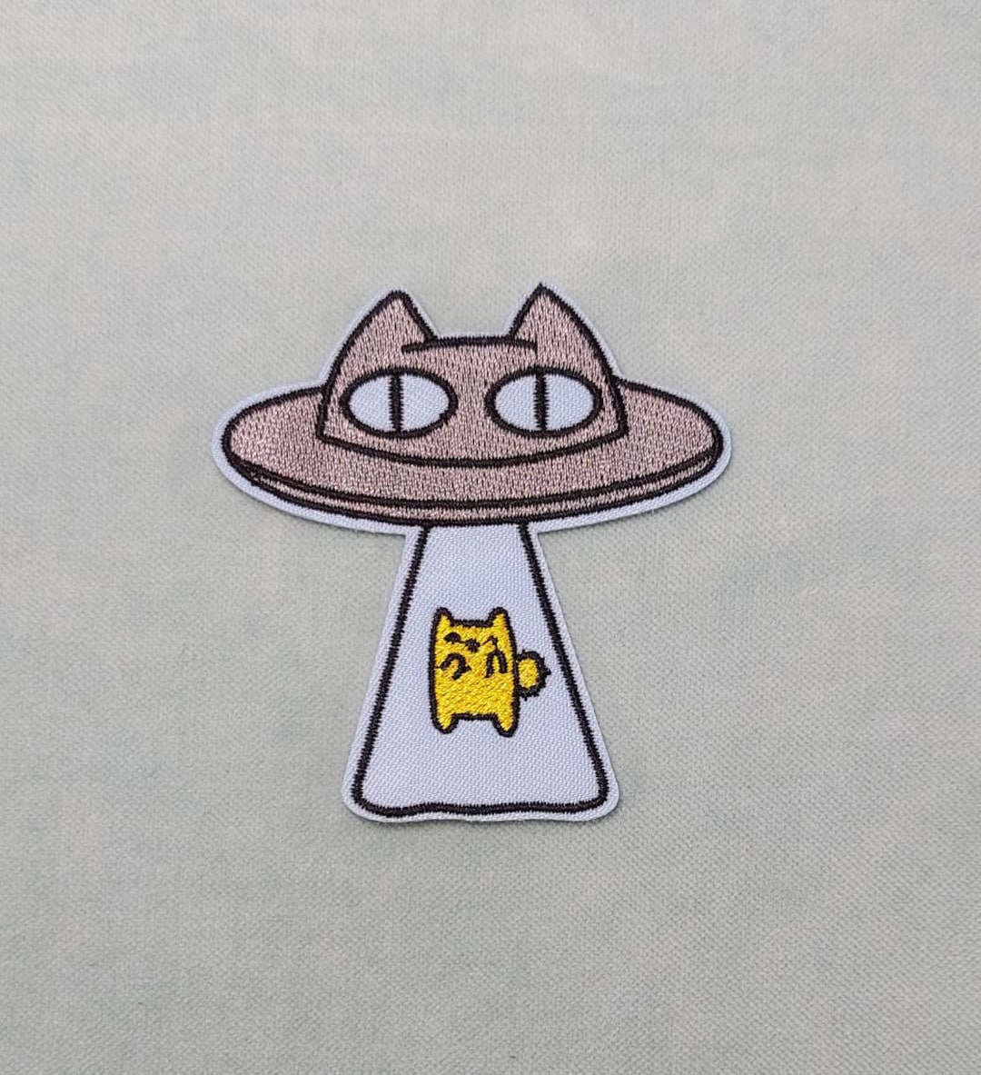Alien Iron-on Patch, Embroidered Badge on Iron - Etsy