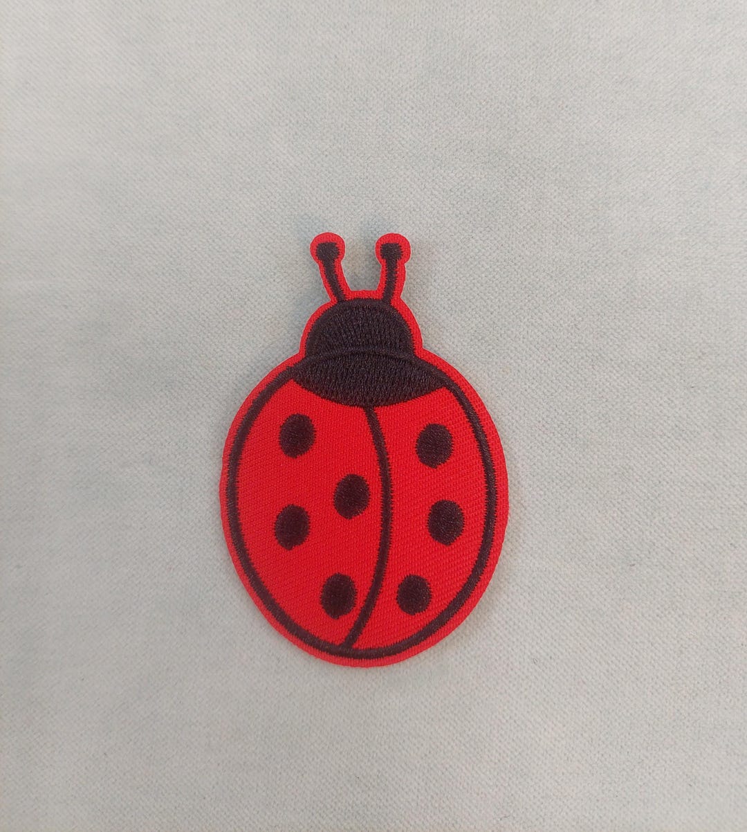 Embroidered Iron-on Ladybug Patch, Iron on Patch, Sew-on Patch ...