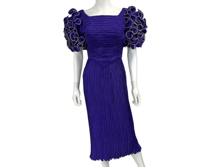 George F. Couture Cocktail Dress Size 4 - Etsy