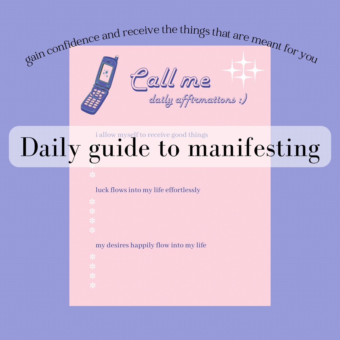 Y2K Themed Manifestation Planner-manifest Planner-digital Planner-ipad ...