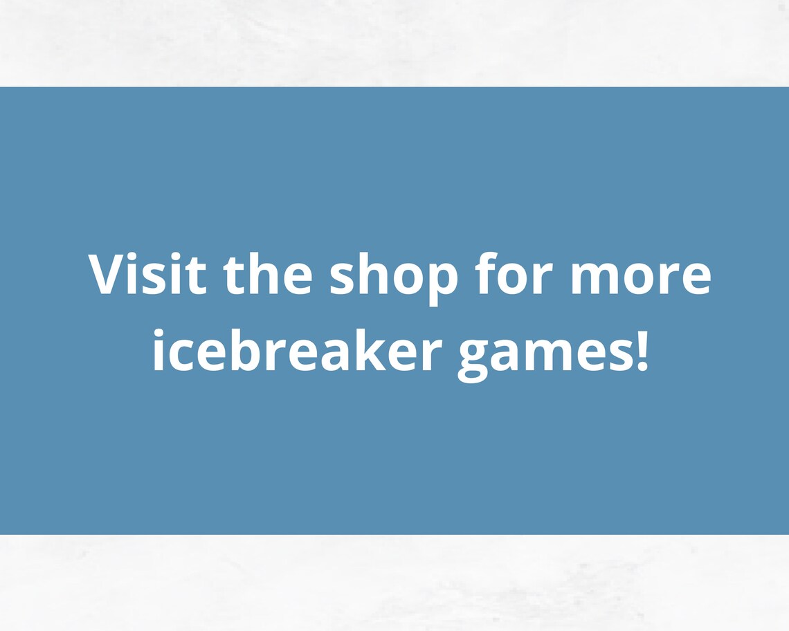 Find Your Pair Game • Get to Know You Game • Icebreaker Game • 56 Cards ...