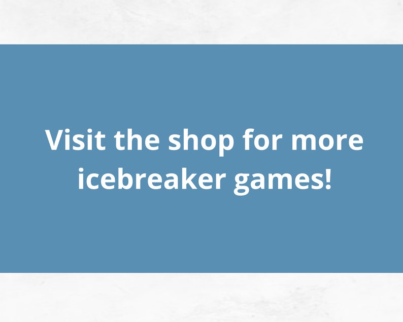 Find Your Pair Game • Get to Know You Game • Icebreaker Game • 56 Cards ...