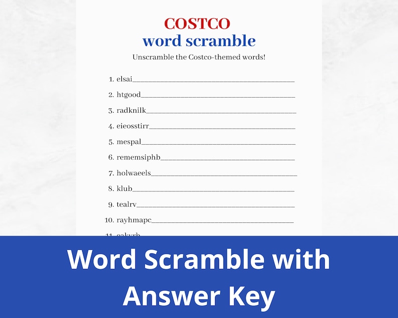 Costco Game Bundle | Charades Game: 40 Cards | Costco Trivia | Costco ...