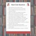 15 Book Discussion Questions • Book Club Party Game • Book Games • Book ...