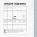 Graduation Party Activities • Graduation Bingo Game • Graduation Game ...