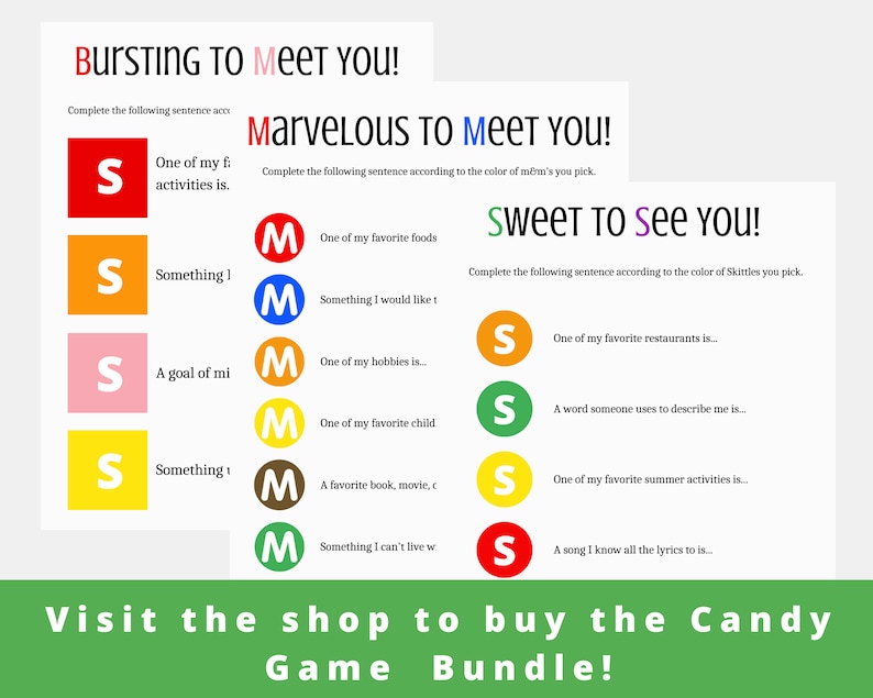 Skittles Icebreaker Game • Get-to-know You Game for Groups • Immediate ...