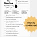 The Beatles Printable Song Matching Game, Digital Download Party Game ...