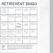 Retirement Party Printable Activities • Retirement Celebration Games ...