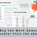 Work/office Word Scramble, Team Bonding Game, Digital Download, Virtual ...