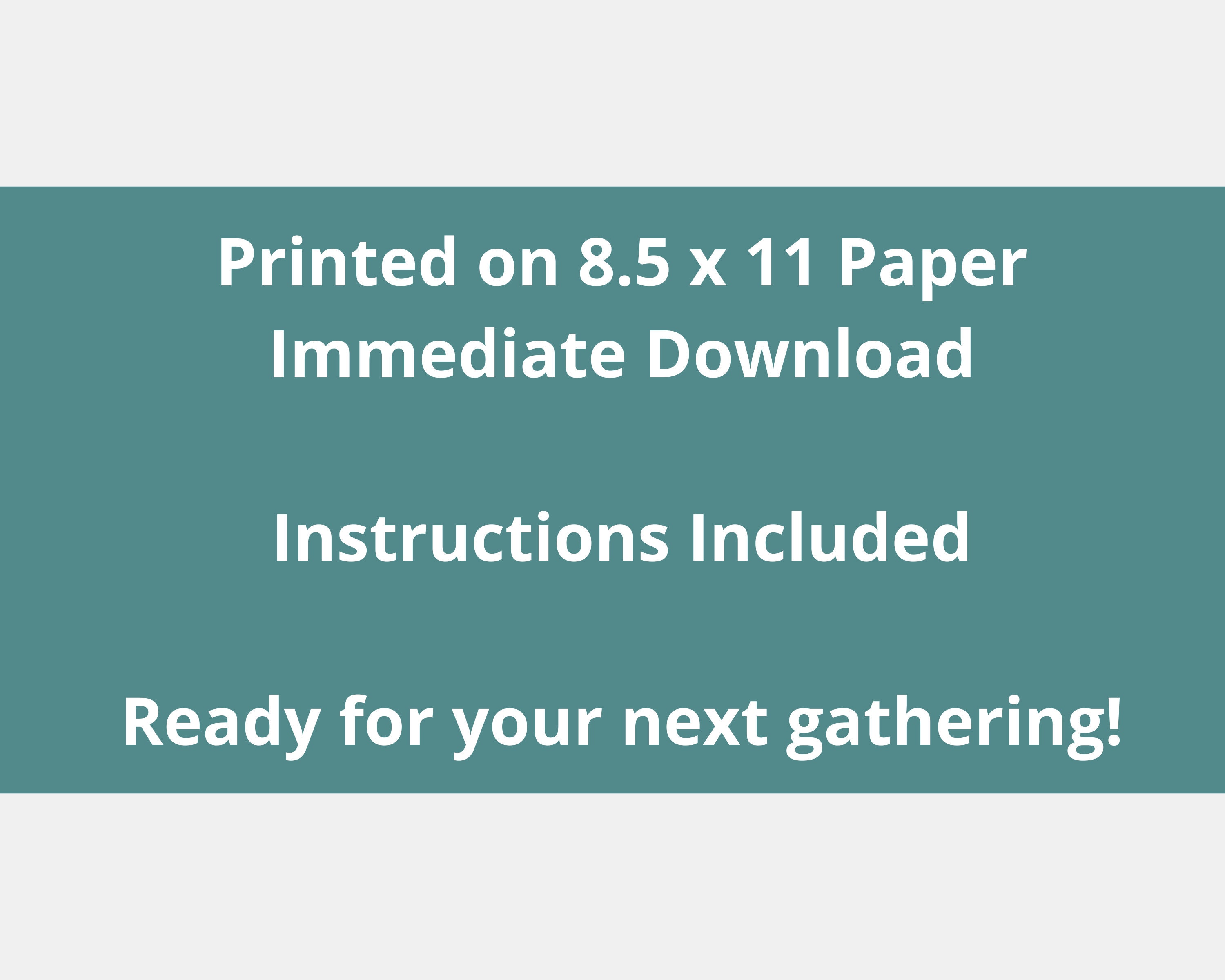 Find Your Pair Game • Get to Know You Game • Icebreaker Game • 56 Cards ...