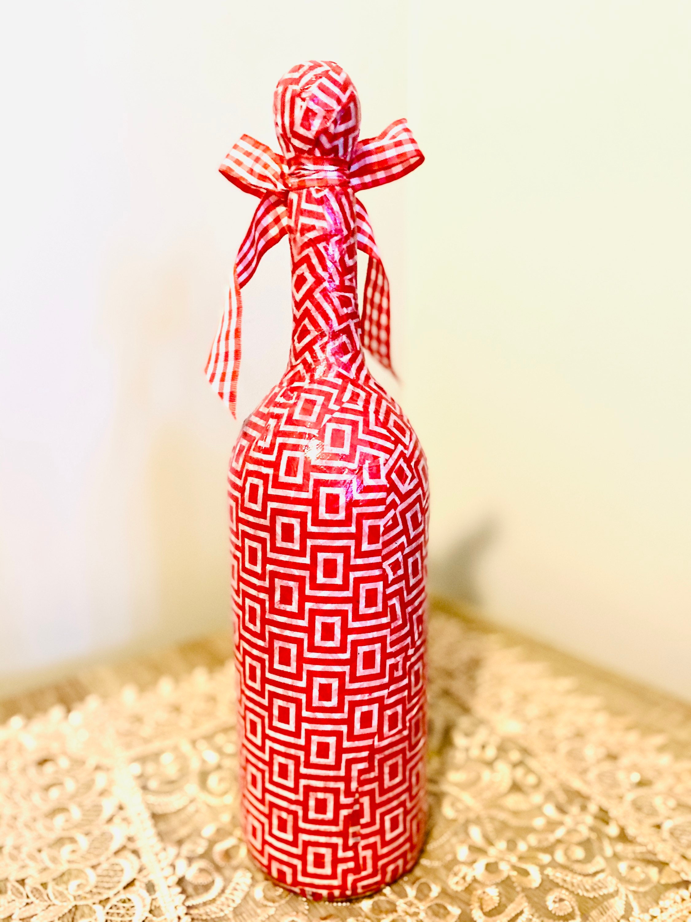 Handmade Bottles With Ladies Portraits| Customized Art Bottles ...