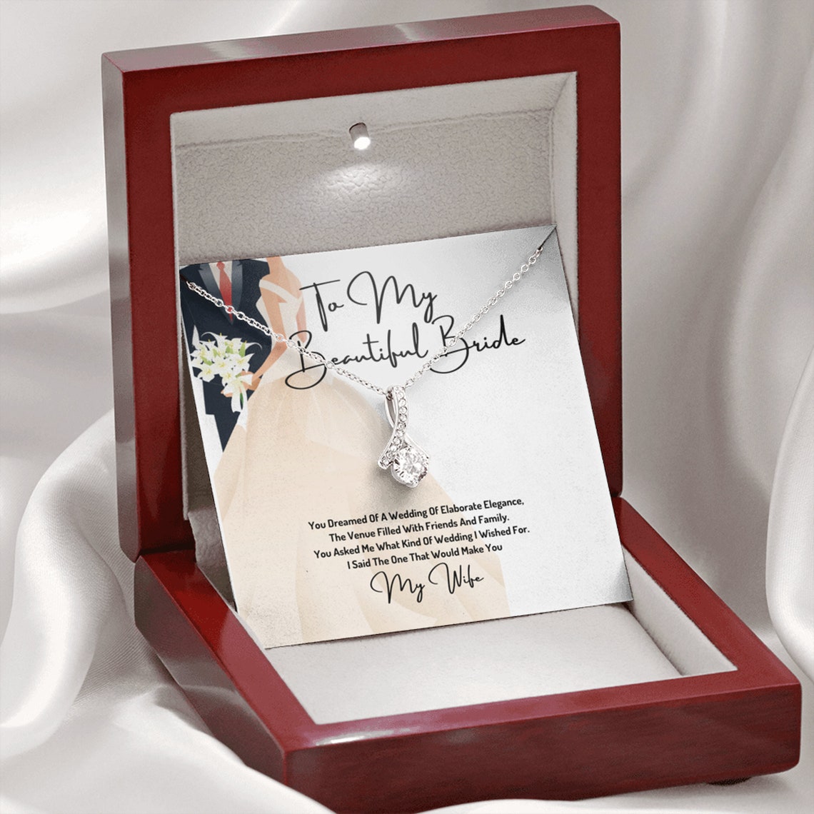 Groom to Bride Gift Wedding Day Gift for Bride From Groom - Etsy