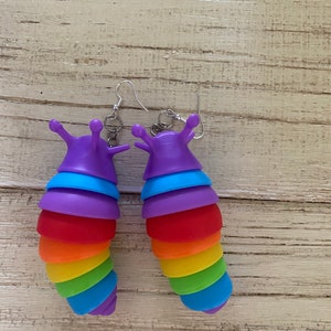 Fidget Slug Earrings - Etsy