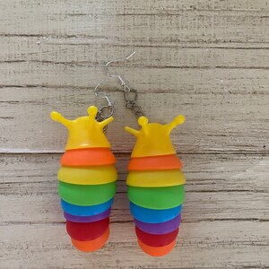 Fidget Slug Earrings - Etsy